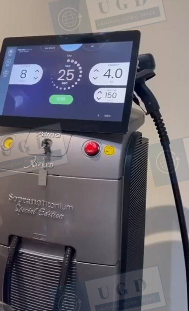 Alma Soprano Titanium Special Edition - Universal Global Device