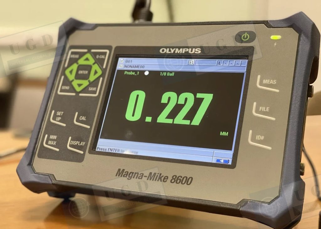 Olympus Magna Mike 8600 Thickness Gauge - Universal Global Device